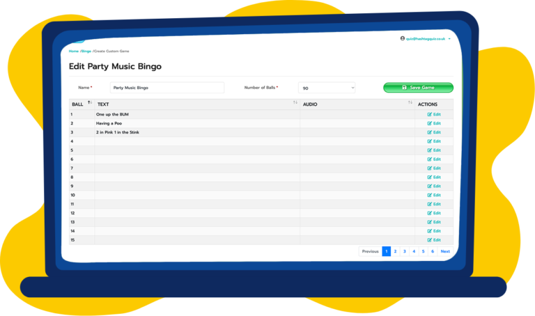 Host Music Bingo Nights, Fun for all, Sing your heart out